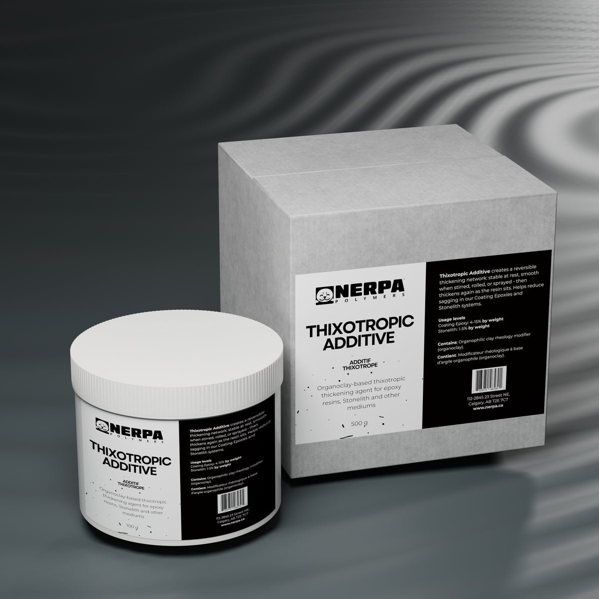 Thixotropic (anti-sagging) additive for resins | Nerpa Polymers